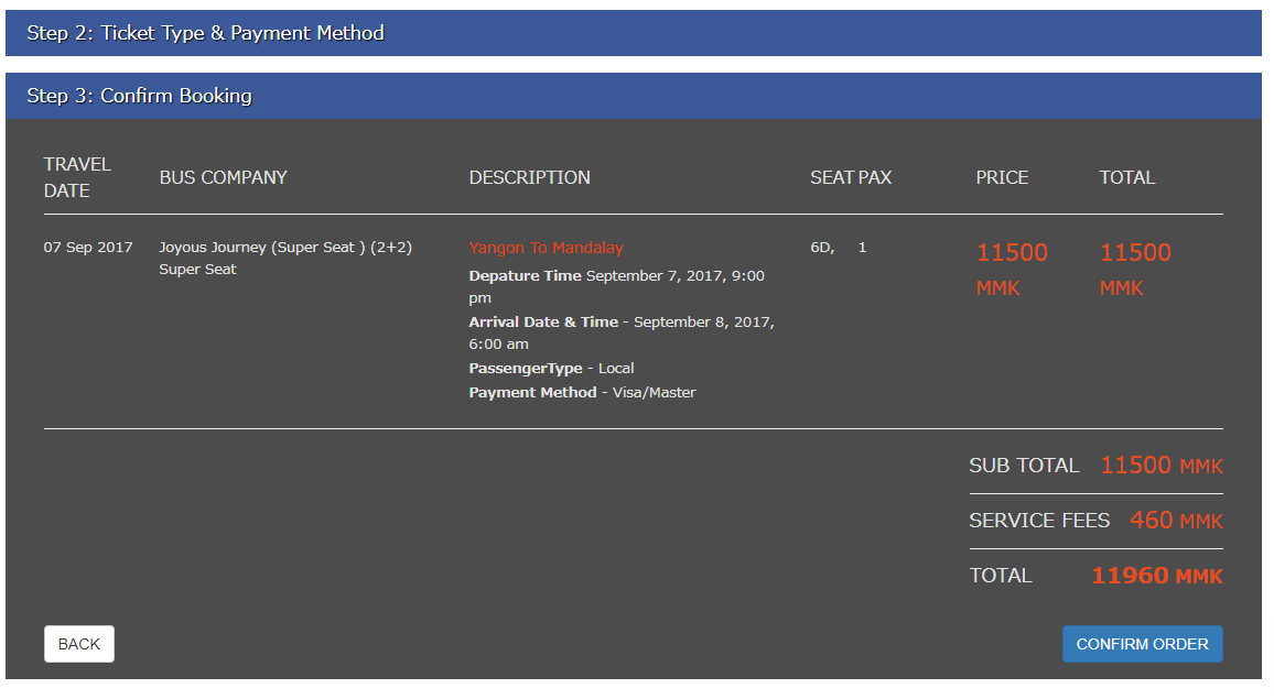 JJ Expressの長距離バス予約モバイルアプリ | Myanmar Tech Press